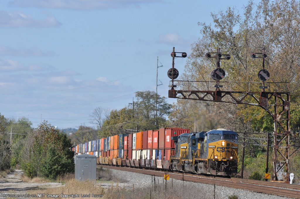 CSXT 5216 ON CSX Q 133 Southbound